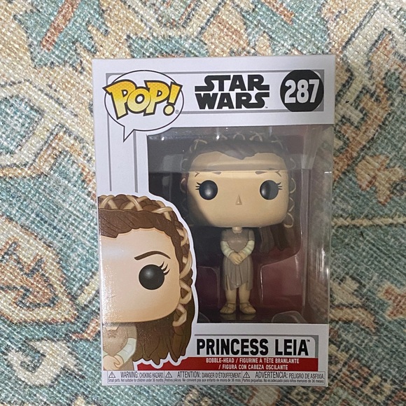 Funko | Other | Star Wars Funko Pop Princess Leia Figure 287 | Poshmark